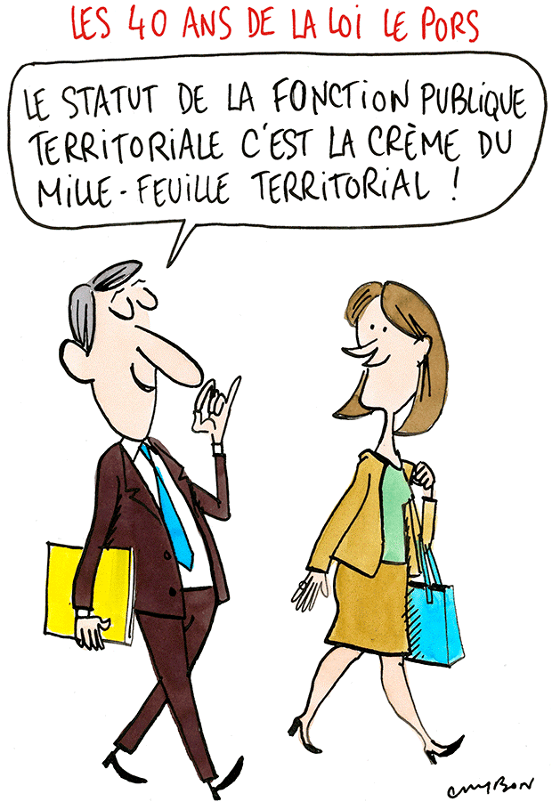 Le dessin du mois : les 40 ans de la loi Le Pors